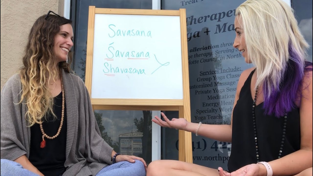 What is the correct Sanskrit pronunciation of corpse pose? - YouTube