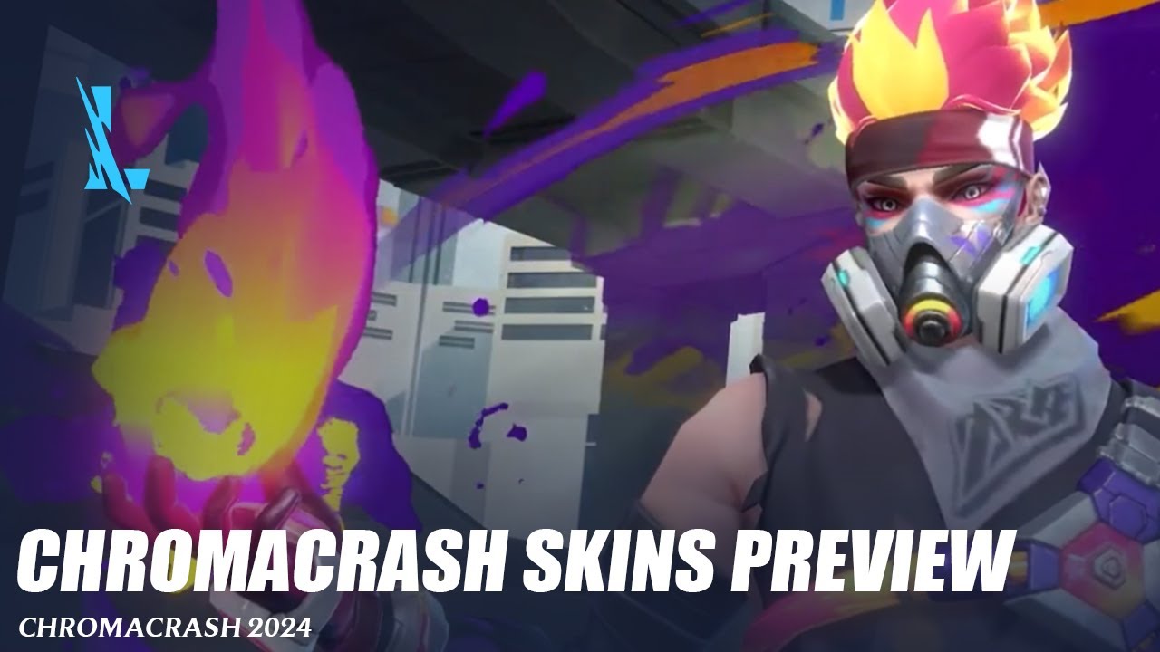 Chromacrash Skins Preview - Wild Rift - YouTube