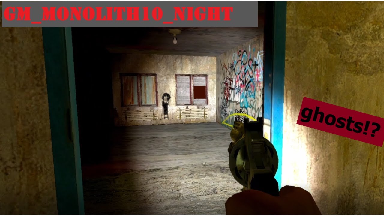 Exploring a haunted map! GM_MONOLITH10_NIGHT - YouTube