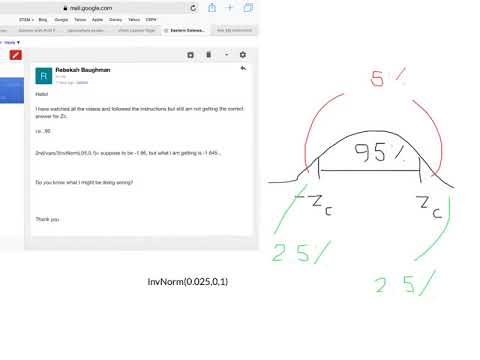 EGCC MTH128 InvNorm Example - YouTube