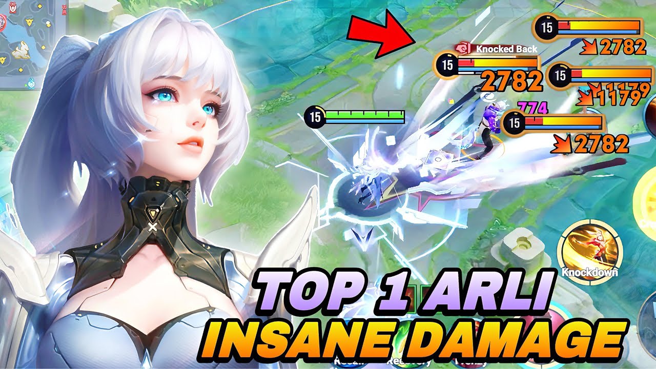 TOP 1 ARLI FAST HANDS COMBO & INSANE DAMAGE BEATING YUJI ITADORI INTO ...