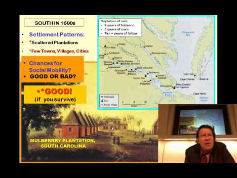COLONIES IN THE 1600S SOUTH COMPARED TO NORTH ECONOMY, LABOR, FAMILY ...