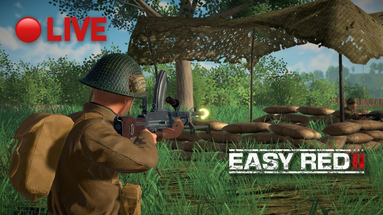 🔴LIVE - Easy Red 2 is Cheap but Strong WW2 Shooter | Easy Red 2 ...