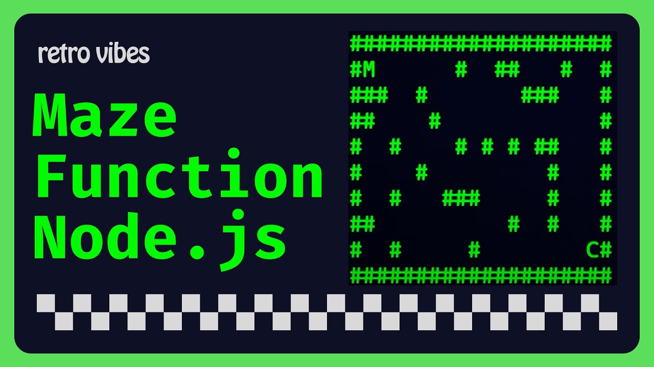 JavaScript function to create random maze ASCII Art | #javascript # ...