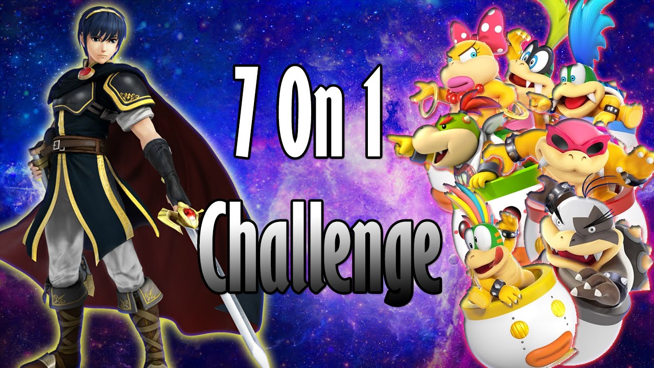 Smash Challenge: 7 Against 1 - YouTube