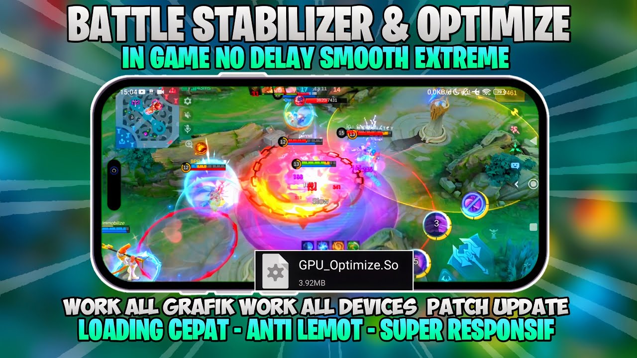Update !! Config ML Anti Lag Battle Stabilizer Super Smooth | Lag Fix ...