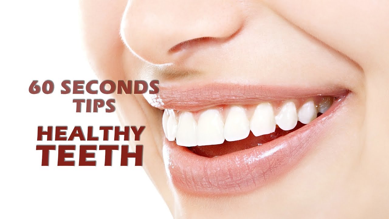 60 SECONDS TIPS || HOW TO KEEP HEALTHY TEETH || by Fitguru || - YouTube