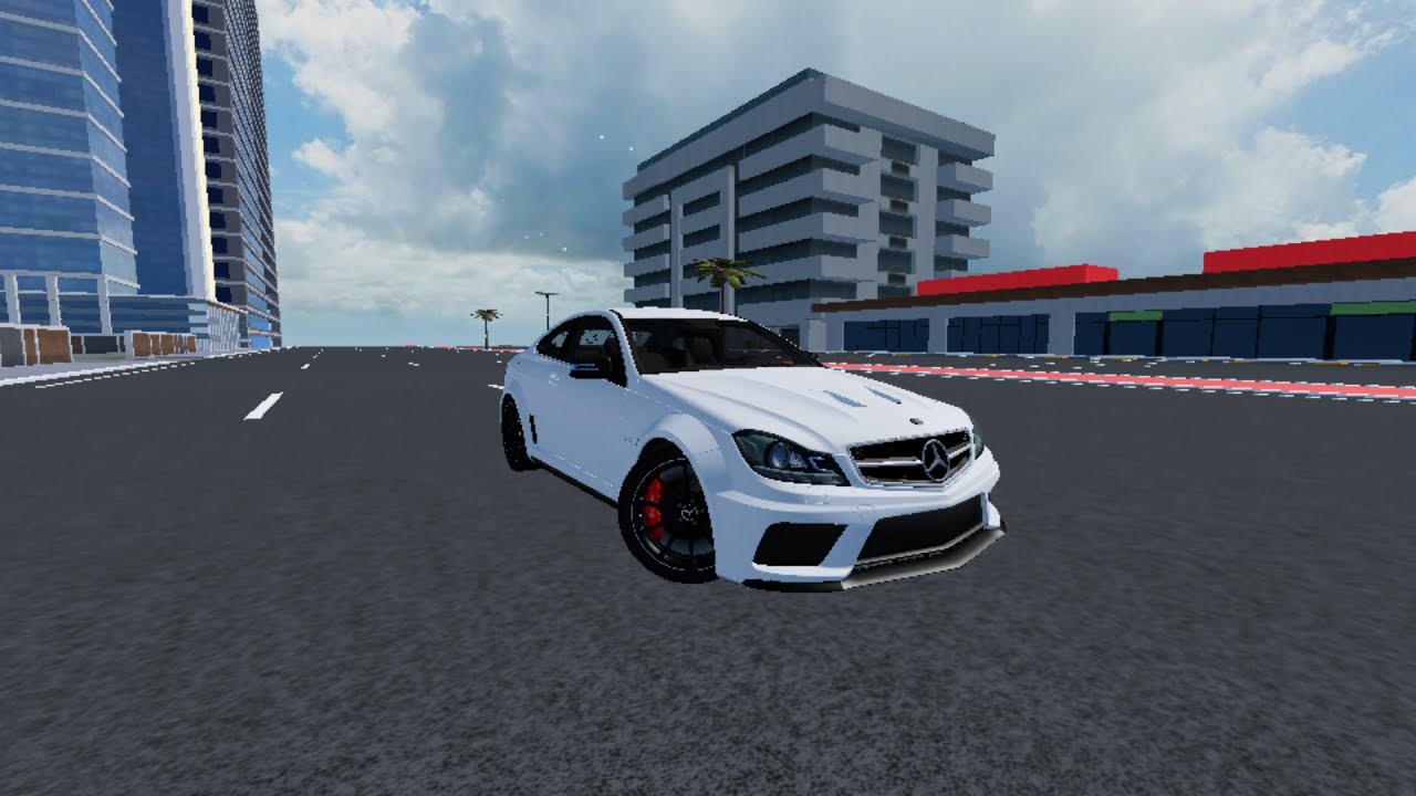 Roblox Playing New Car (Mercedes c63 AMG) In Car Driving Ultimate ...
