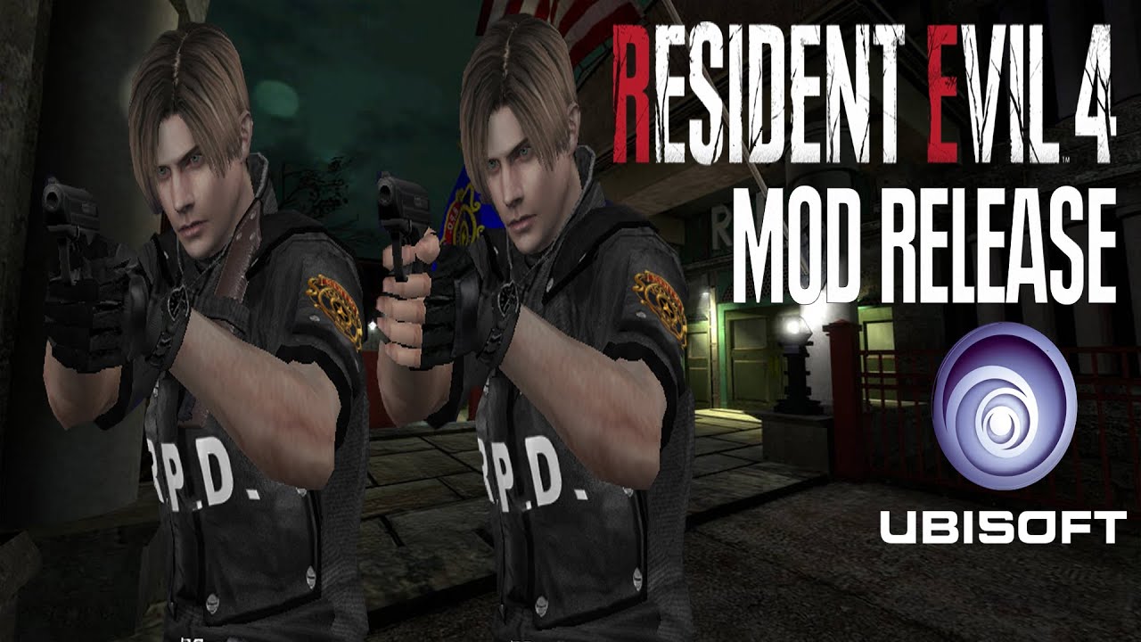 RE4 Ubisoft MOD - Kevin Ryman R.P.D. SUIT - MOD RELEASE - YouTube