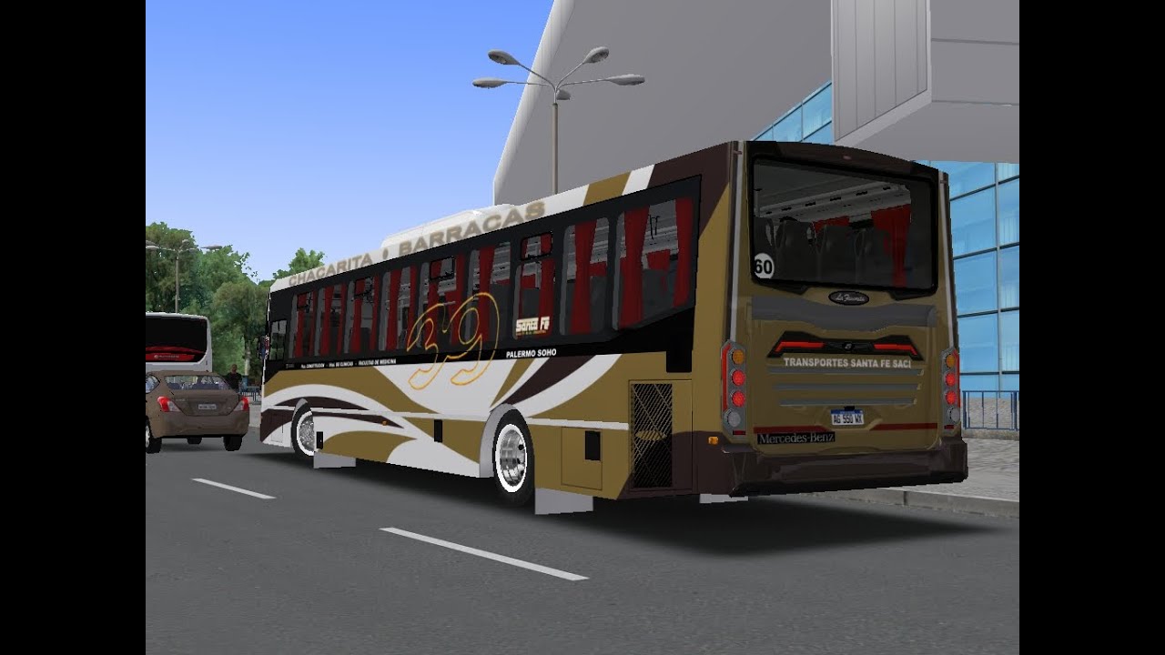 Linea 39 Transportes Santa Fe S.A.C.I. La Favorita GR IV O500UMAX OMSI ...