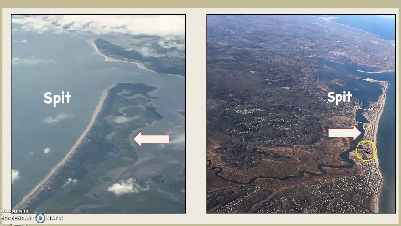 Coastal Depositional Landforms - YouTube