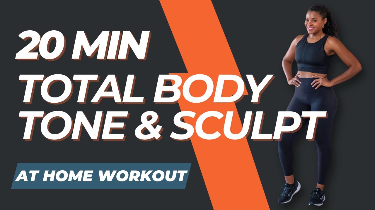 20 MIN Total Body Tone and Sculpt| Dr. Stacey Wells - YouTube