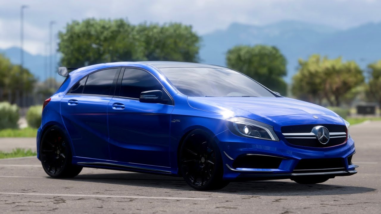 Mercedes A45 AMG Certi Drivers💙 - YouTube