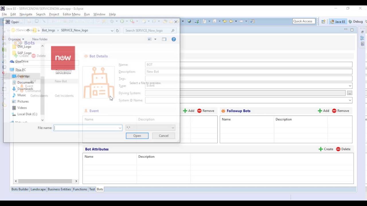 Bot Development - Incident Search Bot based on ServiceNow - YouTube