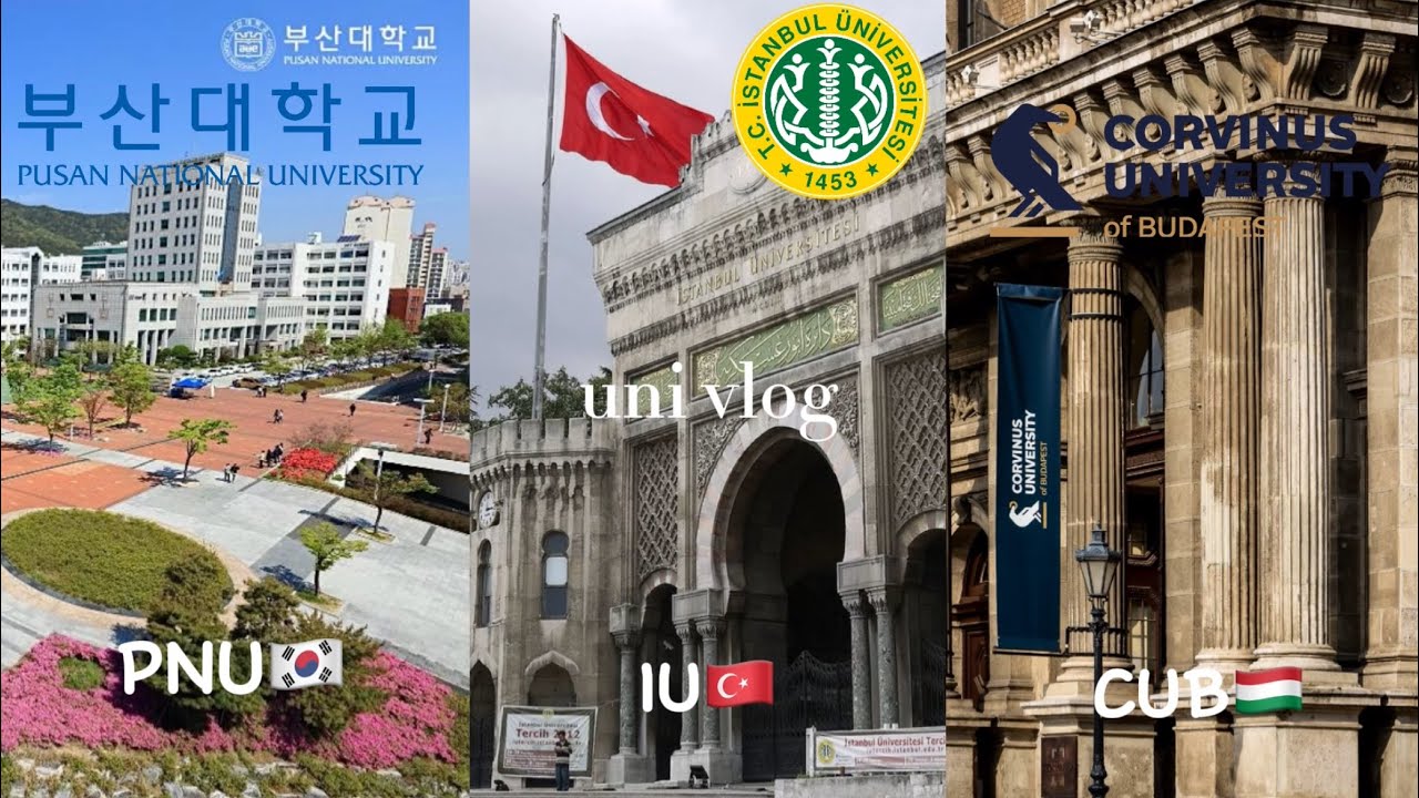 [VLOG] University Tour: A Day in the Life of Students in Pusan🇰🇷 ...