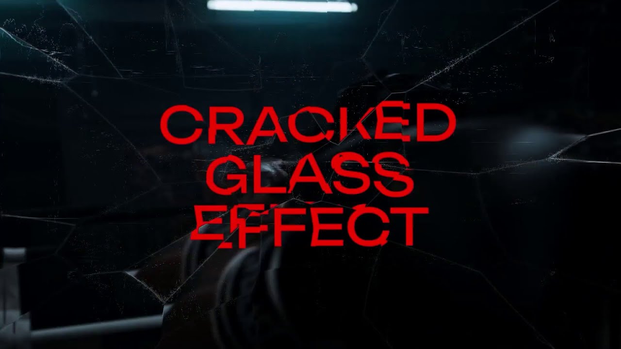 Cracked Glass Effect: DaVinci Resolve Effect - YouTube