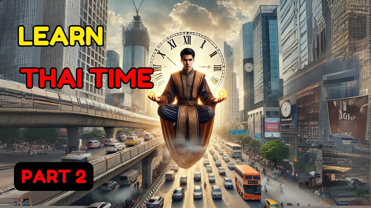 [PART 2 THAI TIME SERIES] Master of Time: Telling Time During Work ...