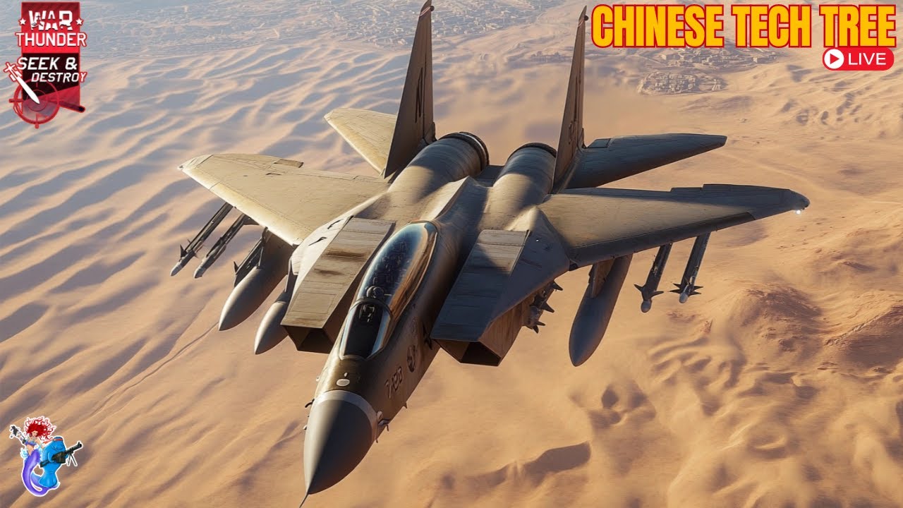 🔴 Chinese Tech tree Ep: 26 F-14 event vehicle grind part 1 - YouTube