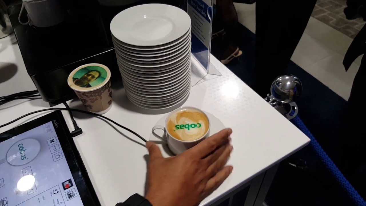 Coffee Foam Printer - Print edible colour ink on thick Foam, cookie ...