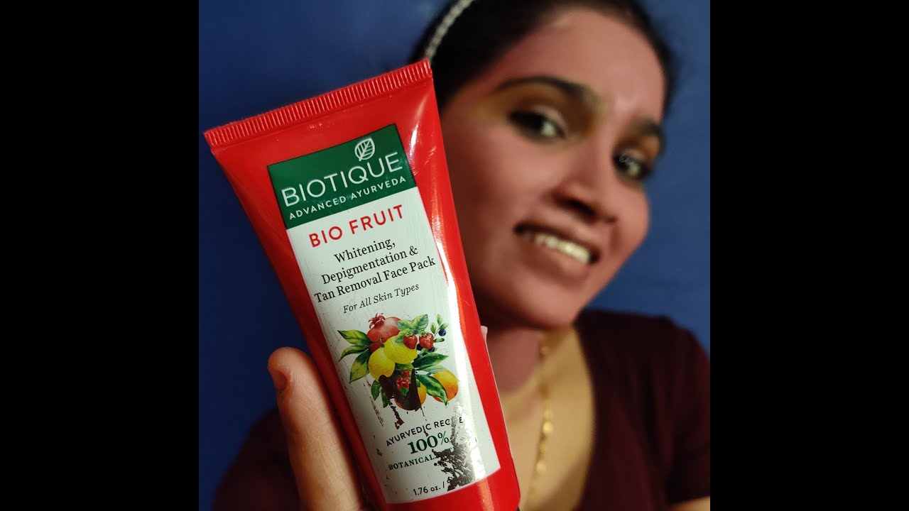 Biotique BIO FRUIT Face pack || REVIEW | #beautychecks - YouTube