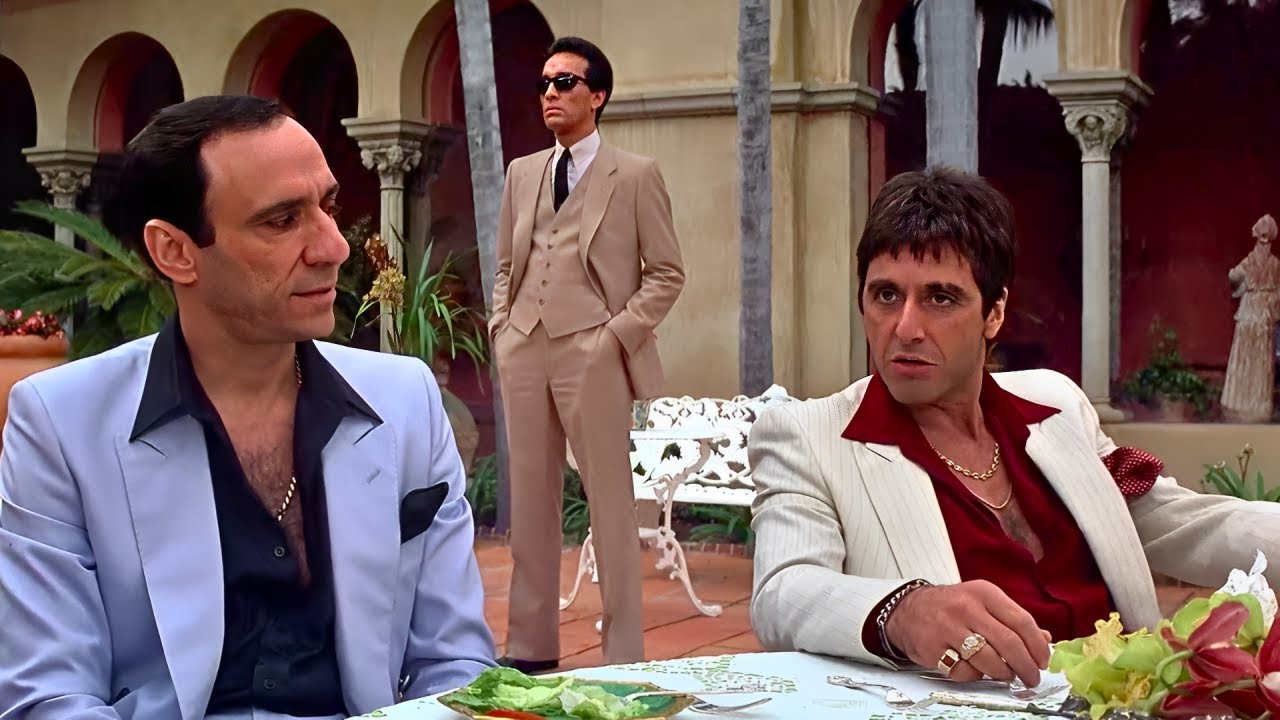 Tony Montana Rises from Dishwashing to Rule Miami's Drug Empire ...