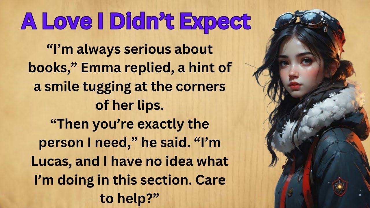 Love i Didn't Expect || English story for LISTENING Improve Your ...