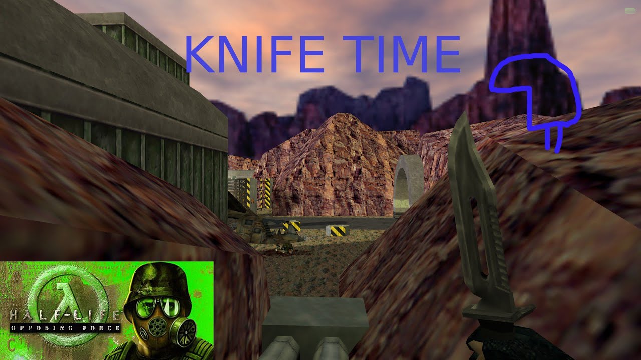 Half-Life: Opposing Force, Part 1, Knife - YouTube
