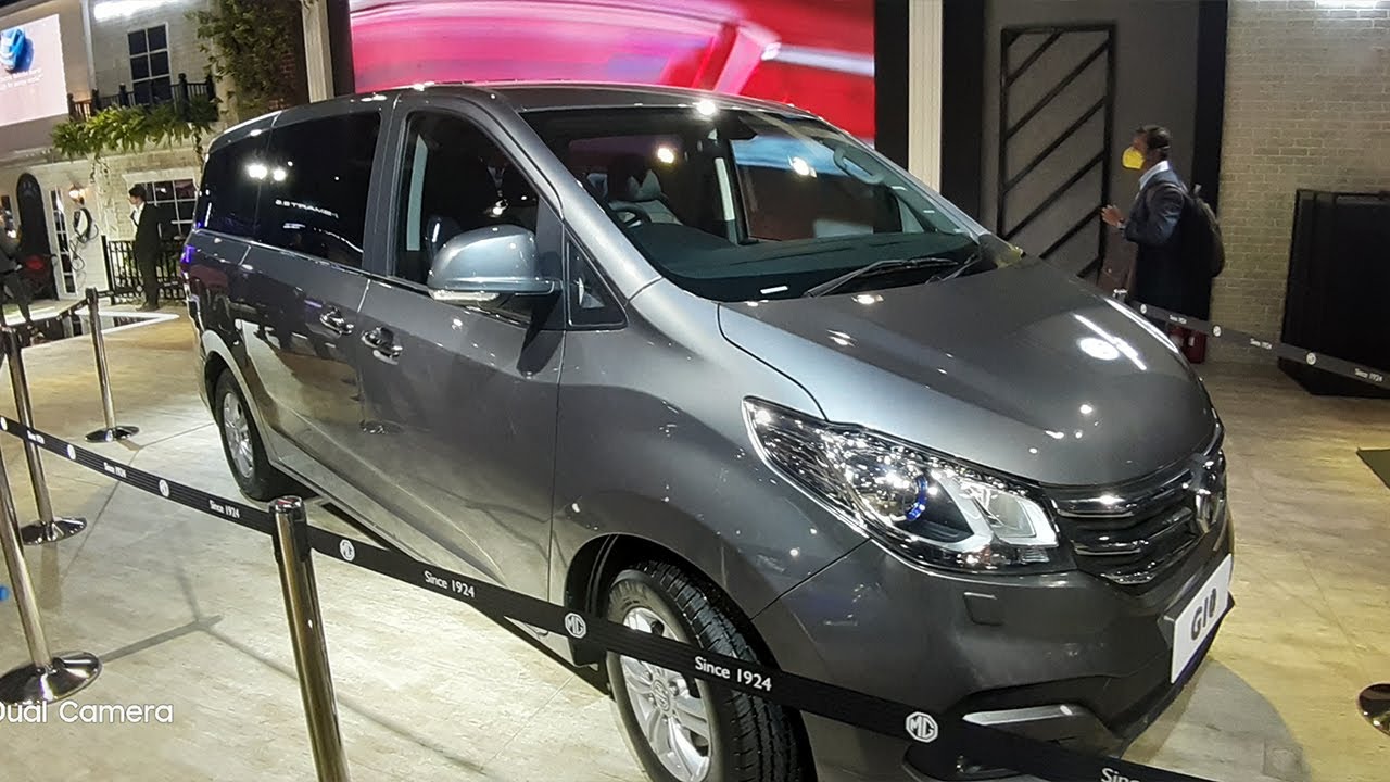 MG G10 MPV Unveiled At Auto Expo 2020 | First Look | Exterior | Price ...