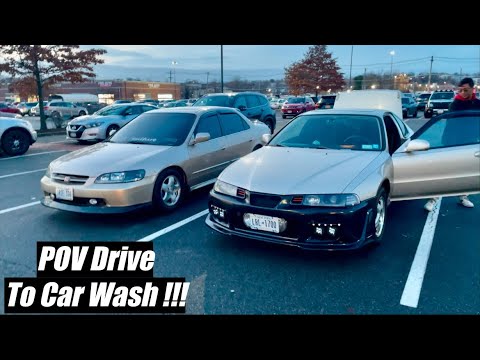 Cg6 Accord POV drive to car wash (NY) !!! - YouTube