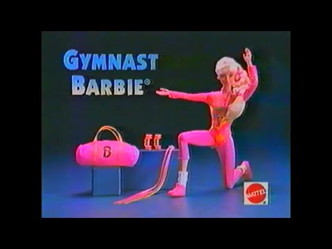 1994 Gymnast Barbie Toy Commercial