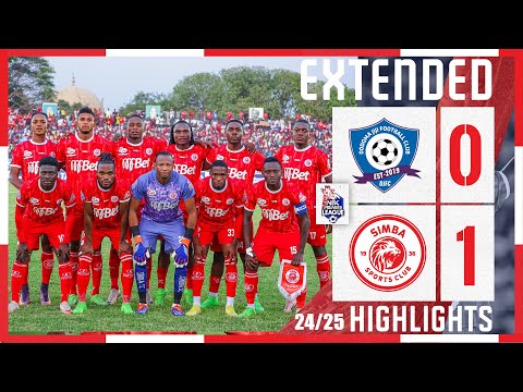 🅴🆇🆃🅴🅽🅳🅴🅳 🅷🅸🅶🅷🅻🅸🅶🅷🆃🆂 | LIGI KUU YA NBC | DODOMA JIJI {0} VS SIMBA SC {1}
