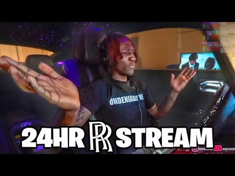 24 HR STREAM IN A ROLLS ROYCE - YouTube