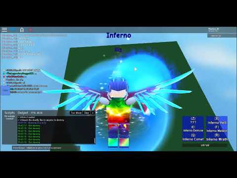 Roblox - Inferno Magic Script Showcase! - YouTube
