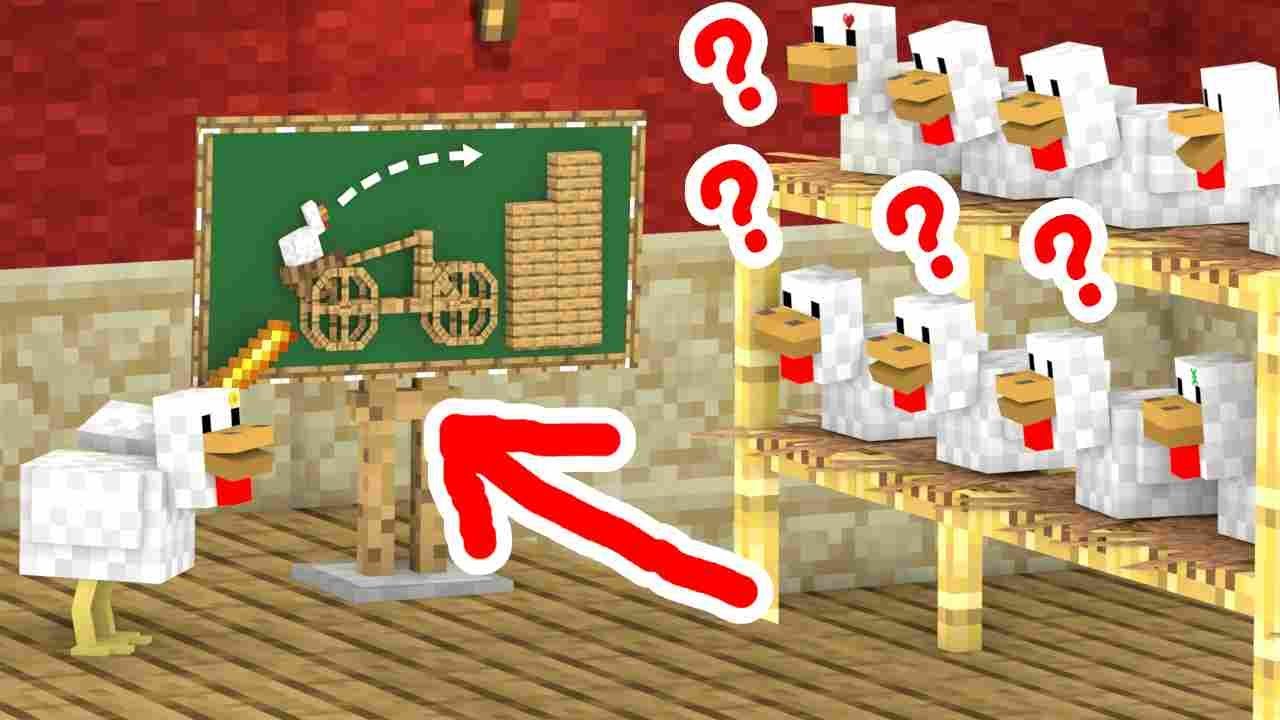 Chicken Escape Movie - Minecraft Animation - YouTube