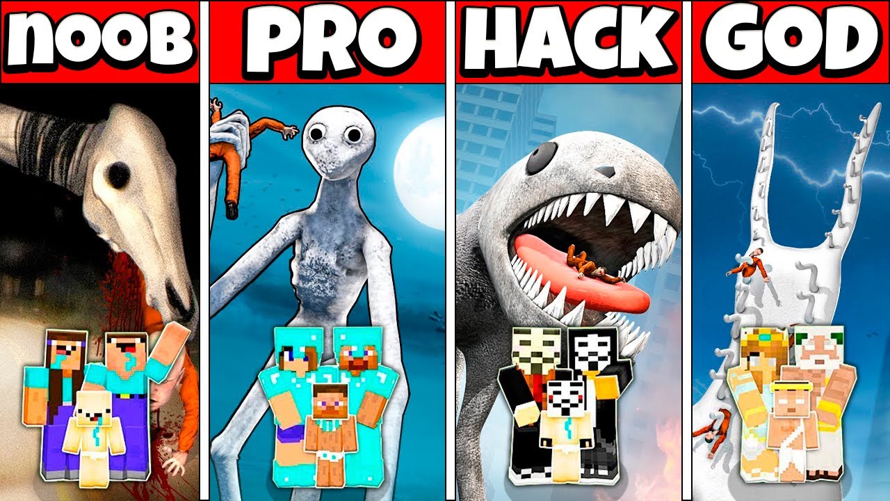 Minecraft Battle SHORT HORSE BEHEMOTH SCP HOUSE CHALLENGE NOOB vs PRO ...