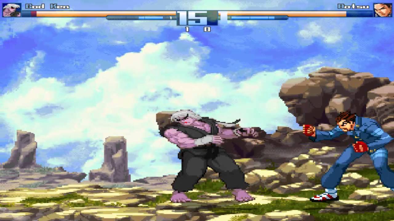 My Street Fighter Ikemen: Me Playing As God Ken - YouTube