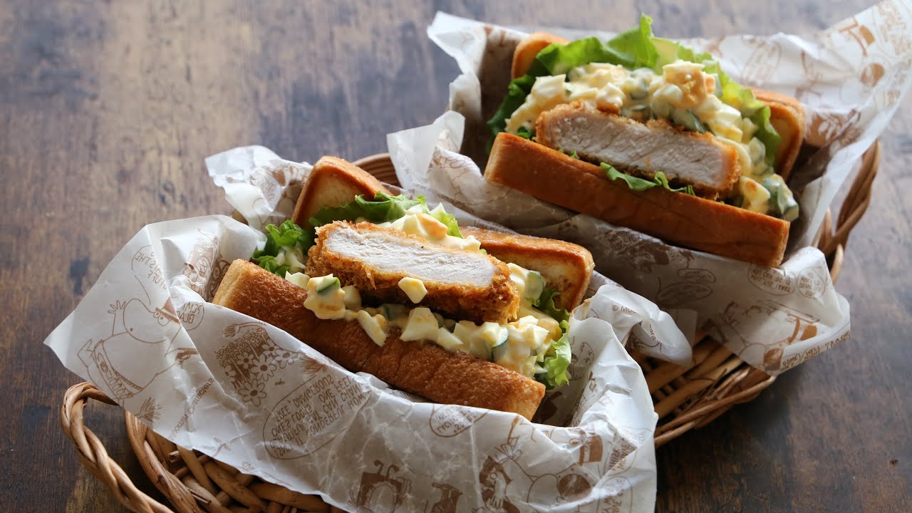 Gutsy Sandwiches! Tartar Sauce and Juicy Cutlet Sandwich Recipe - YouTube