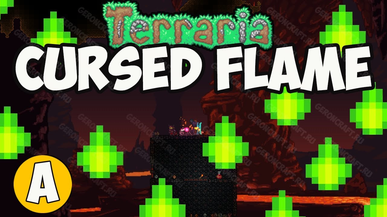 Terraria how to get Cursed Flame (EASY) | Terraria 1.4.4.9 Cursed Flame ...