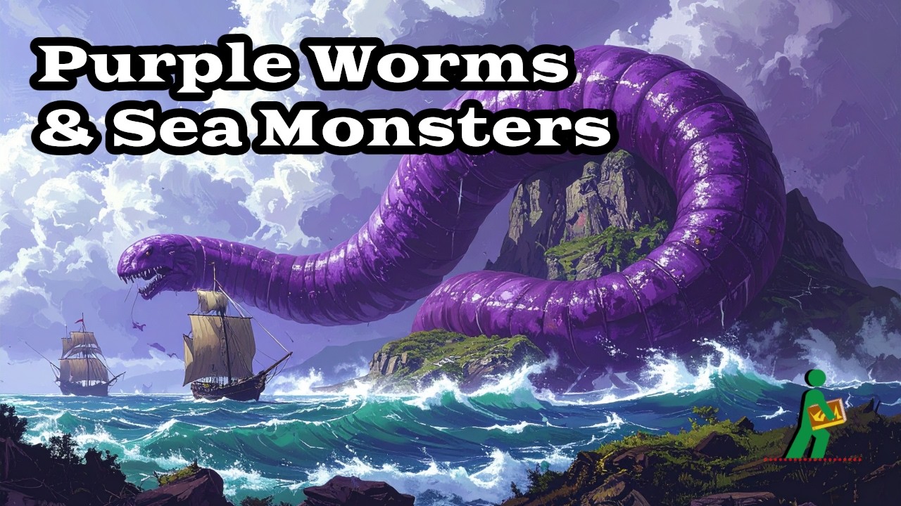 Purple Worms & Sea Monsters | The Kaiju of D&D | Wandering DMs S08 E08 ...