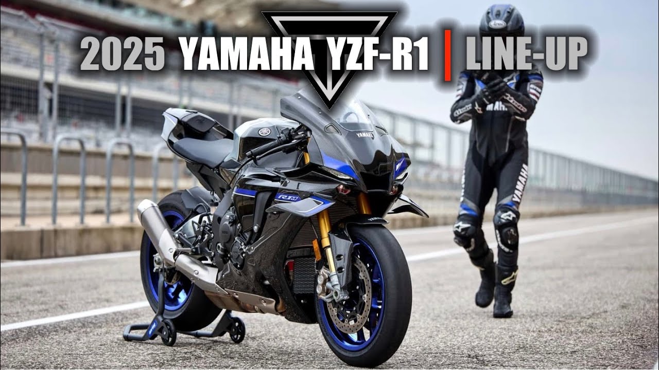 The 2025 Yamaha YZF-R1 Series | R1, R1M, R1-RACE & R1-GYTR - YouTube