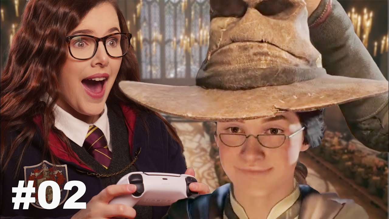 HOGWARTS LEGACY PART 2: 🎮 The Sorting Ceremony & Classes - YouTube