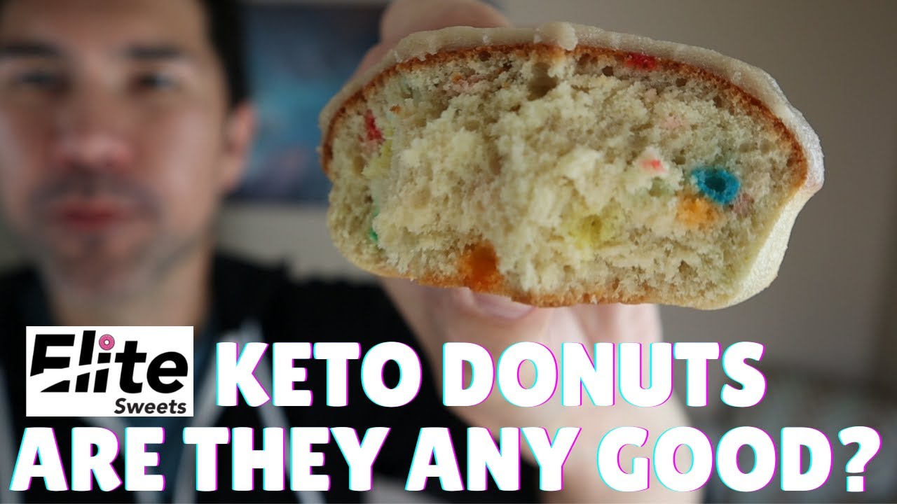 ELITE SWEETS KETO PROTEIN DONUTS REVIEW | 3 FLAVORS Double Chocolate ...