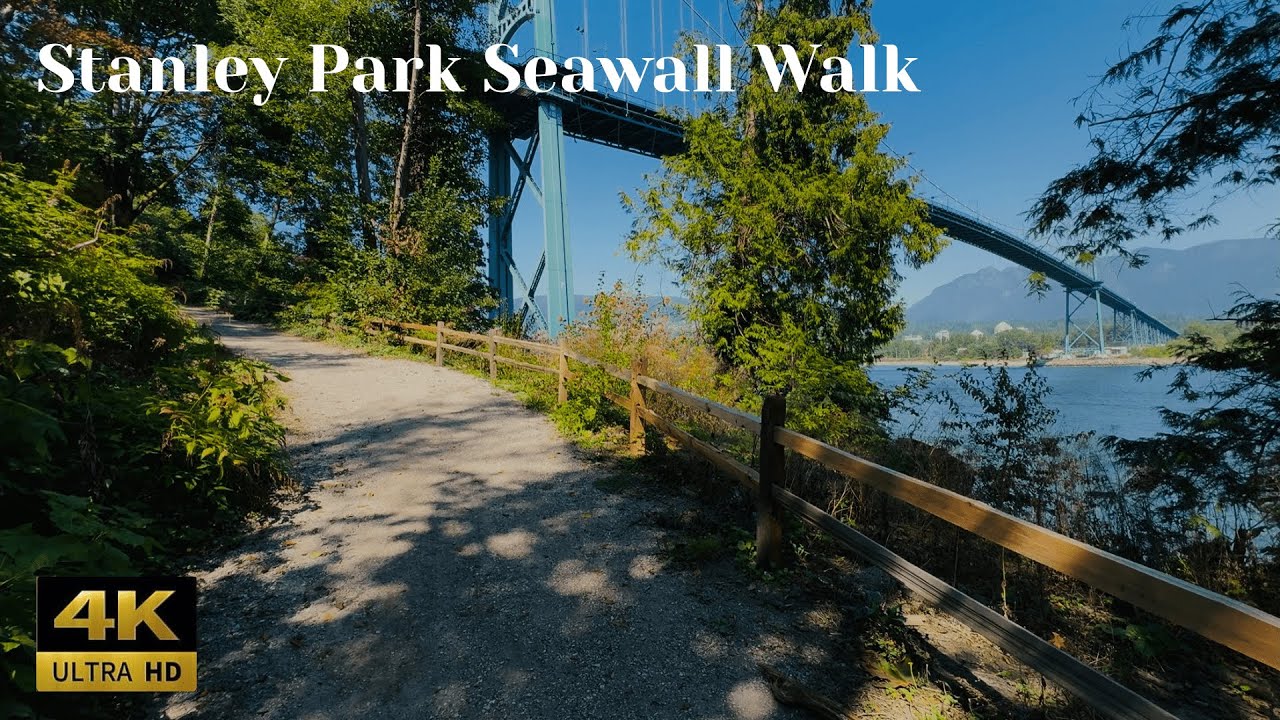 Walking the Stanley Park Seawall // Vancouver's Scenic Oceanfront Path ...