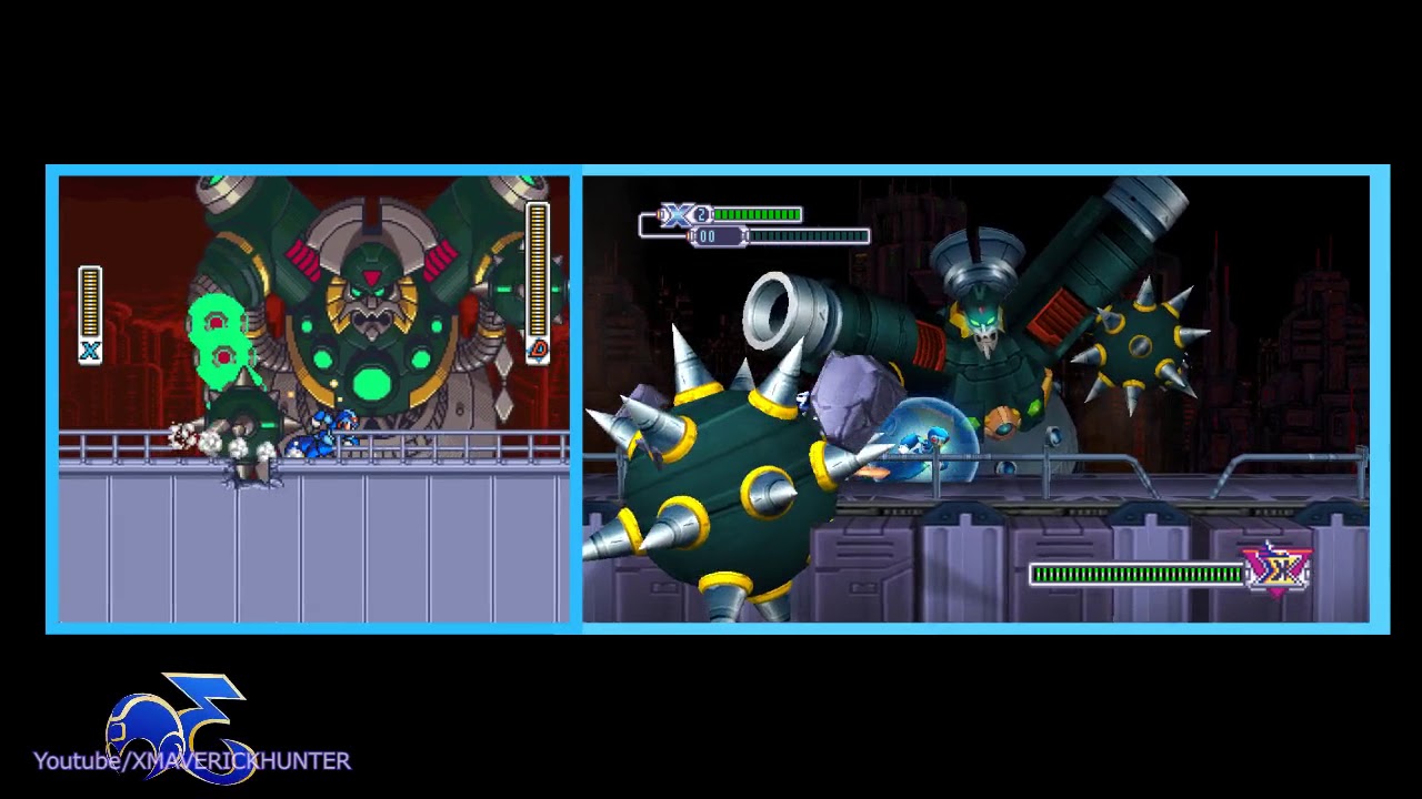 Megaman X3 - Sprites vs 3D "Comparison" - YouTube