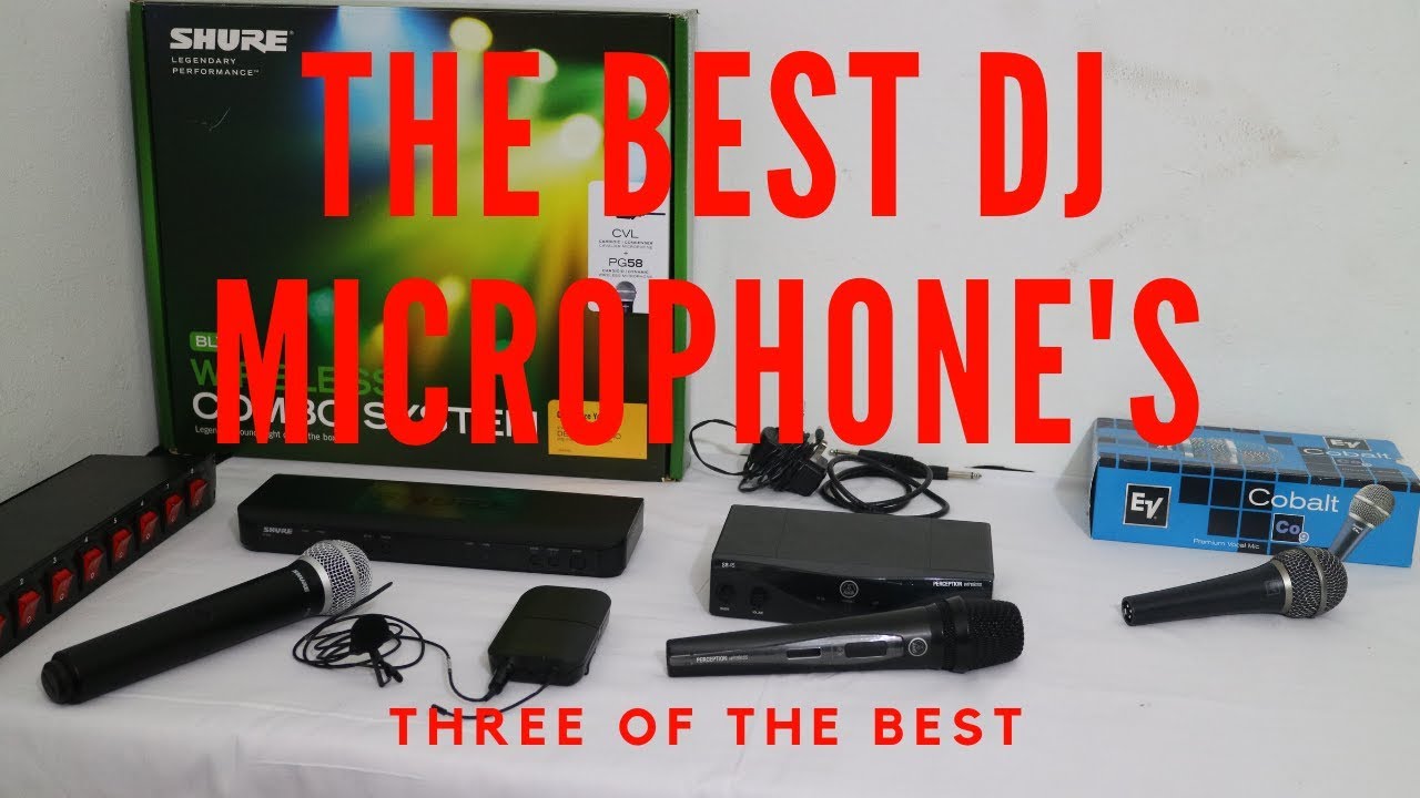 THE BEST DJ MICROPHONE | SHURE | AKG | EV - YouTube