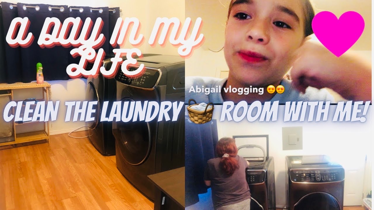 A DAY IN MY LIFE! CLEAN MY LAUNDRY 🧺 ROOM WITH ME and let’s hang out ...