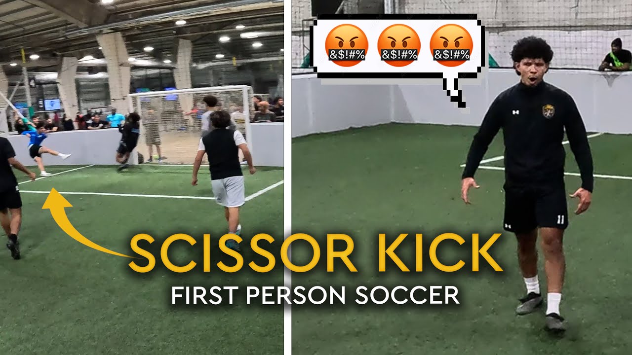 TEAMMATE SCORES CRAZY GOAL | First Person Football | Soccer POV Indoor ...
