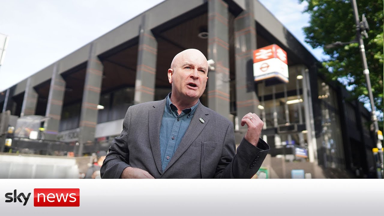 Rail union boss tells travellers "we're very sorry, we want a ...