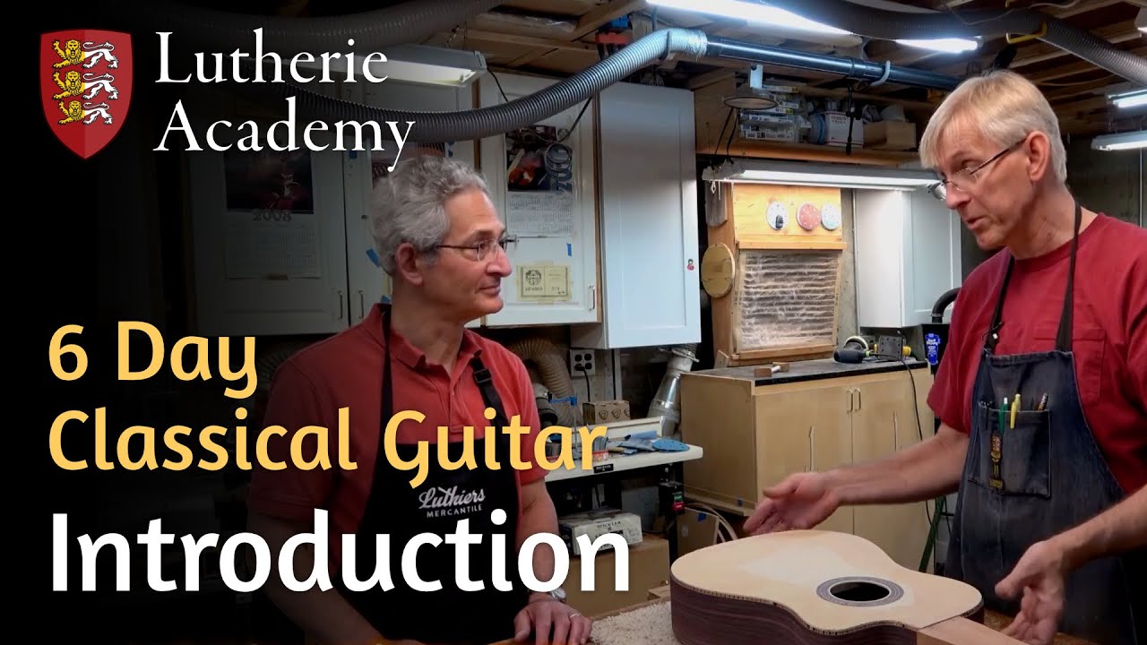 6 Day Classical Guitar Building Course - Intro - YouTube