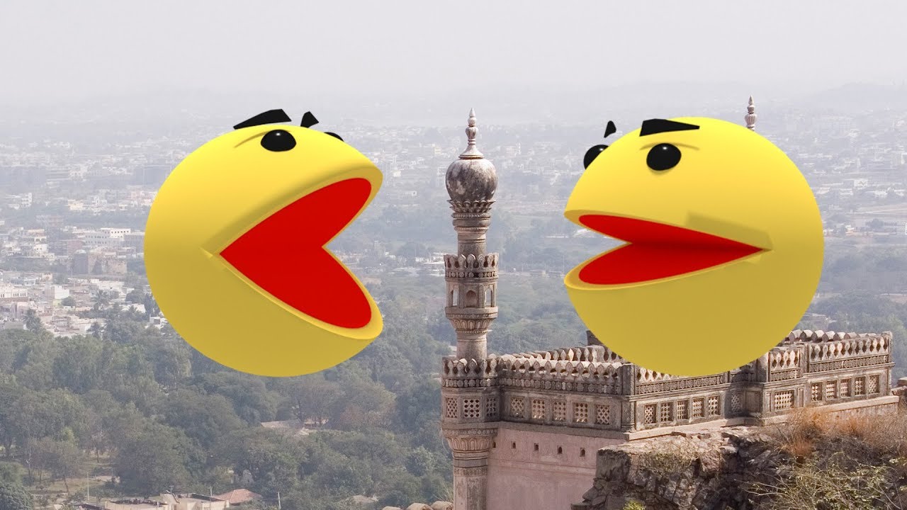 PacMan In Real Life - YouTube